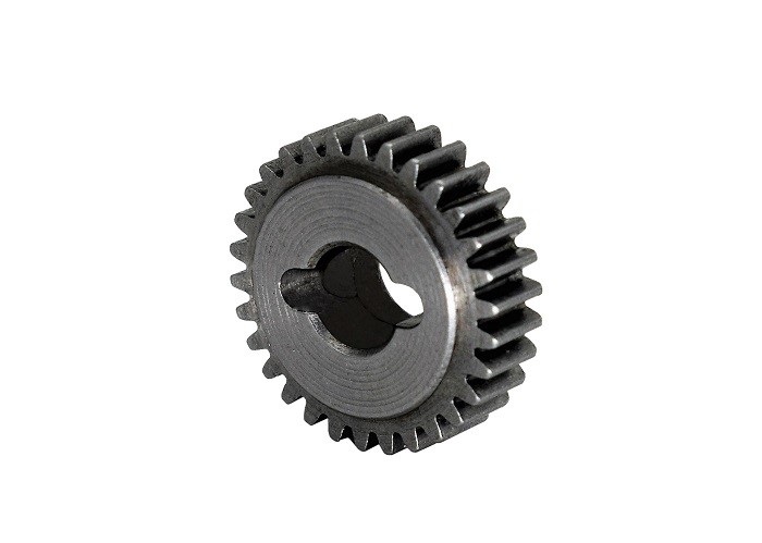30T 0.5M S45C Miniature Spur Gears DIN 867 Profile 16mm Outside Diameter